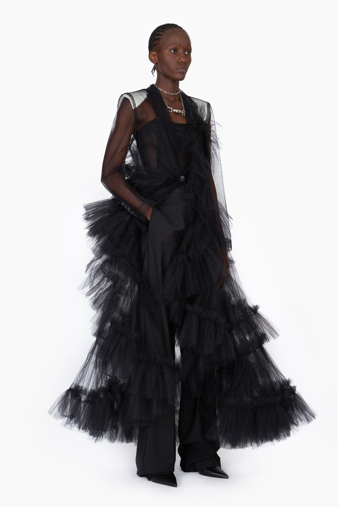 RUFFLES TULLE JACKET – ACT N°1
